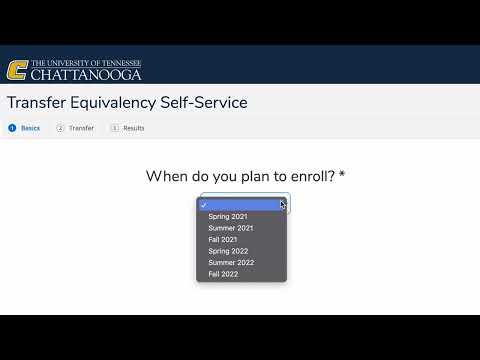 Transfer Students | University of Tennessee at Chattanooga