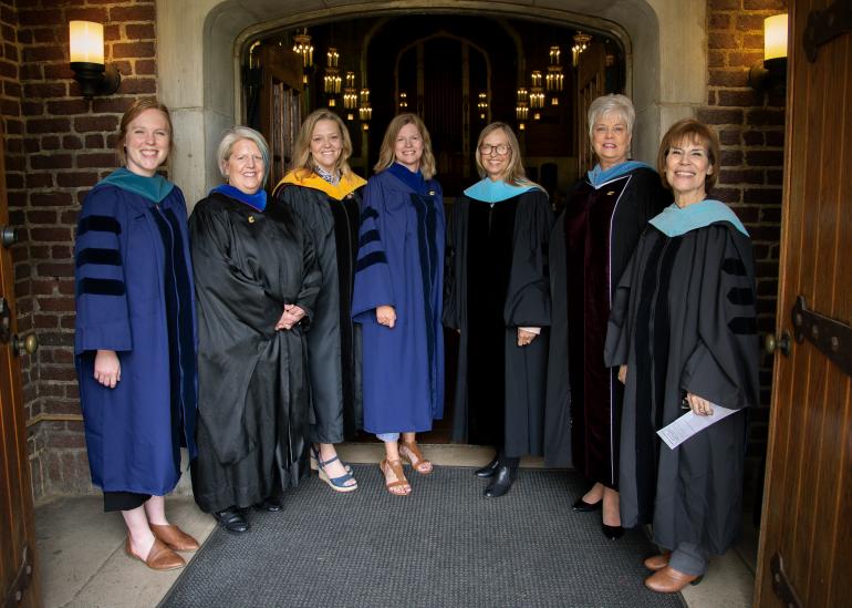 OTD White Coat faculty and Dean | University of Tennessee at Chattanooga